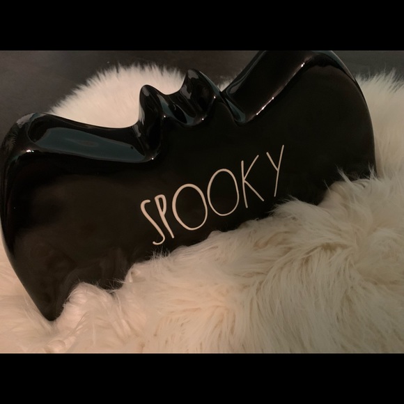 Rae Dunn | Holiday | New Rae Dunn Spooky Ceramic Bat Halloween Decor ...